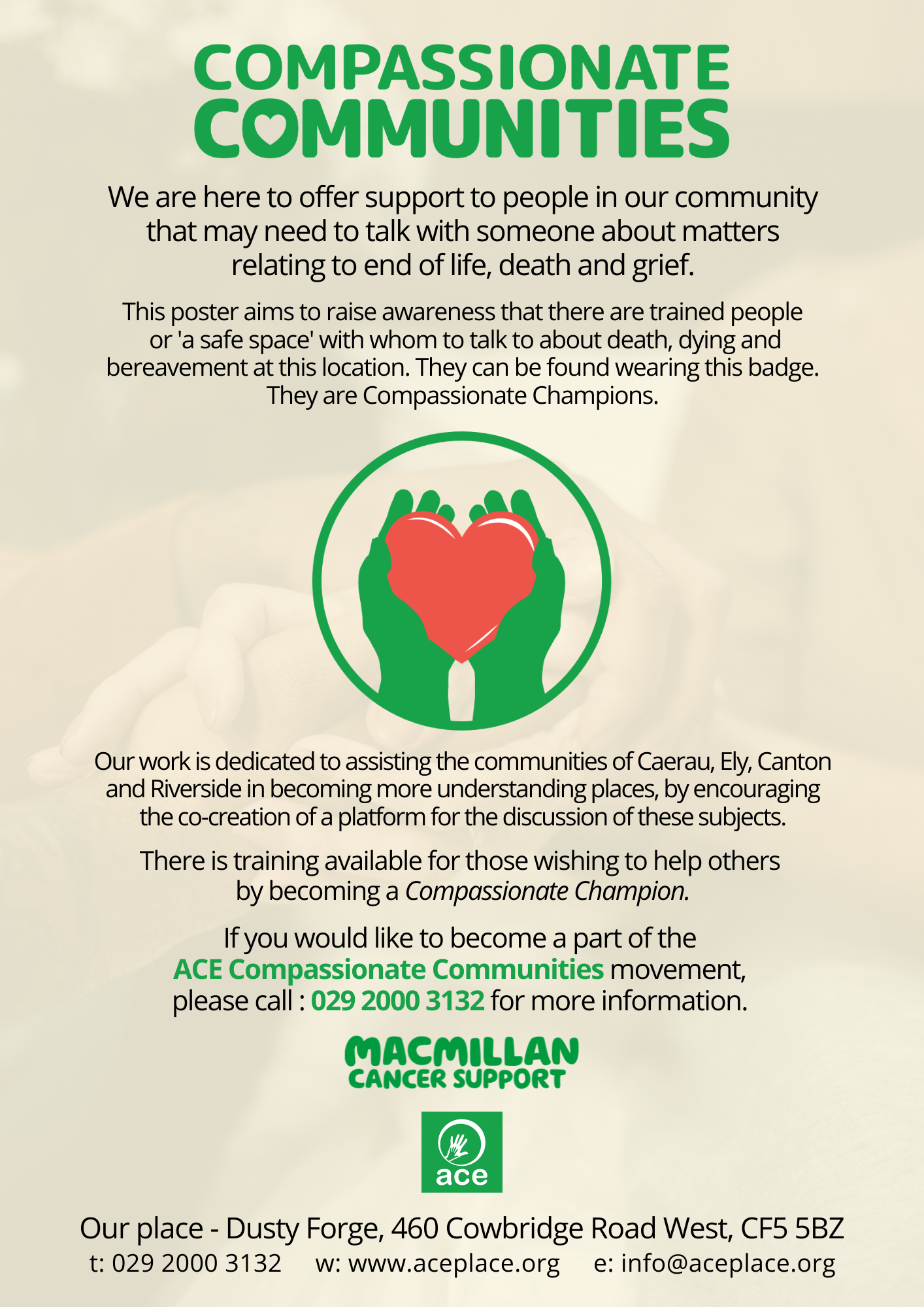 Compassionare Communities - Cardiff South Wales Cluster