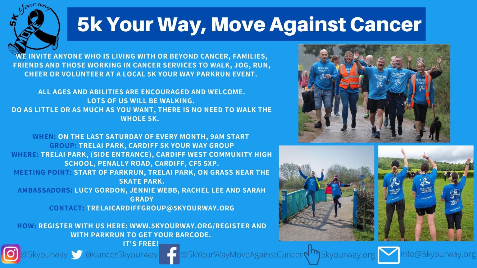 5K Your Way at Trelai Park Parkrun launching on 28th January - Cardiff ...