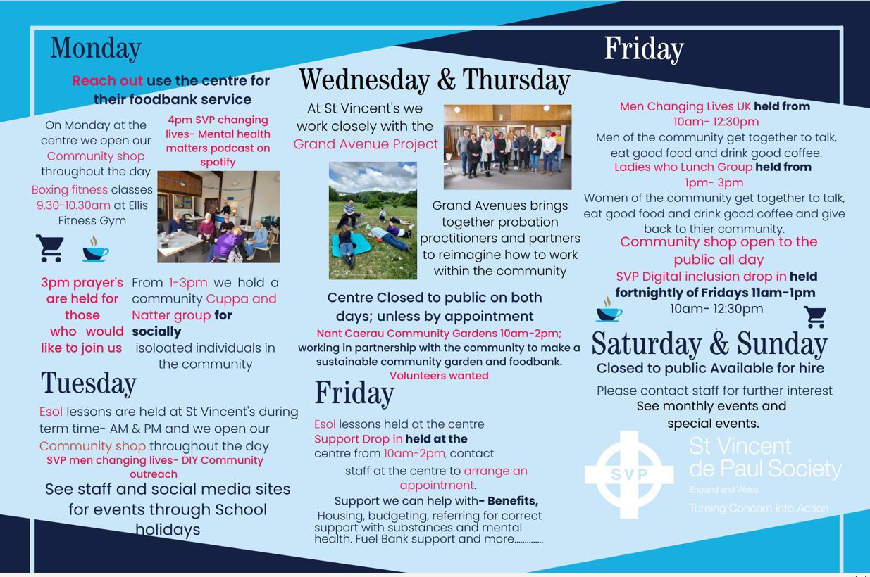 St Vincent's @ Ely Bridge - Cardiff South Wales Cluster