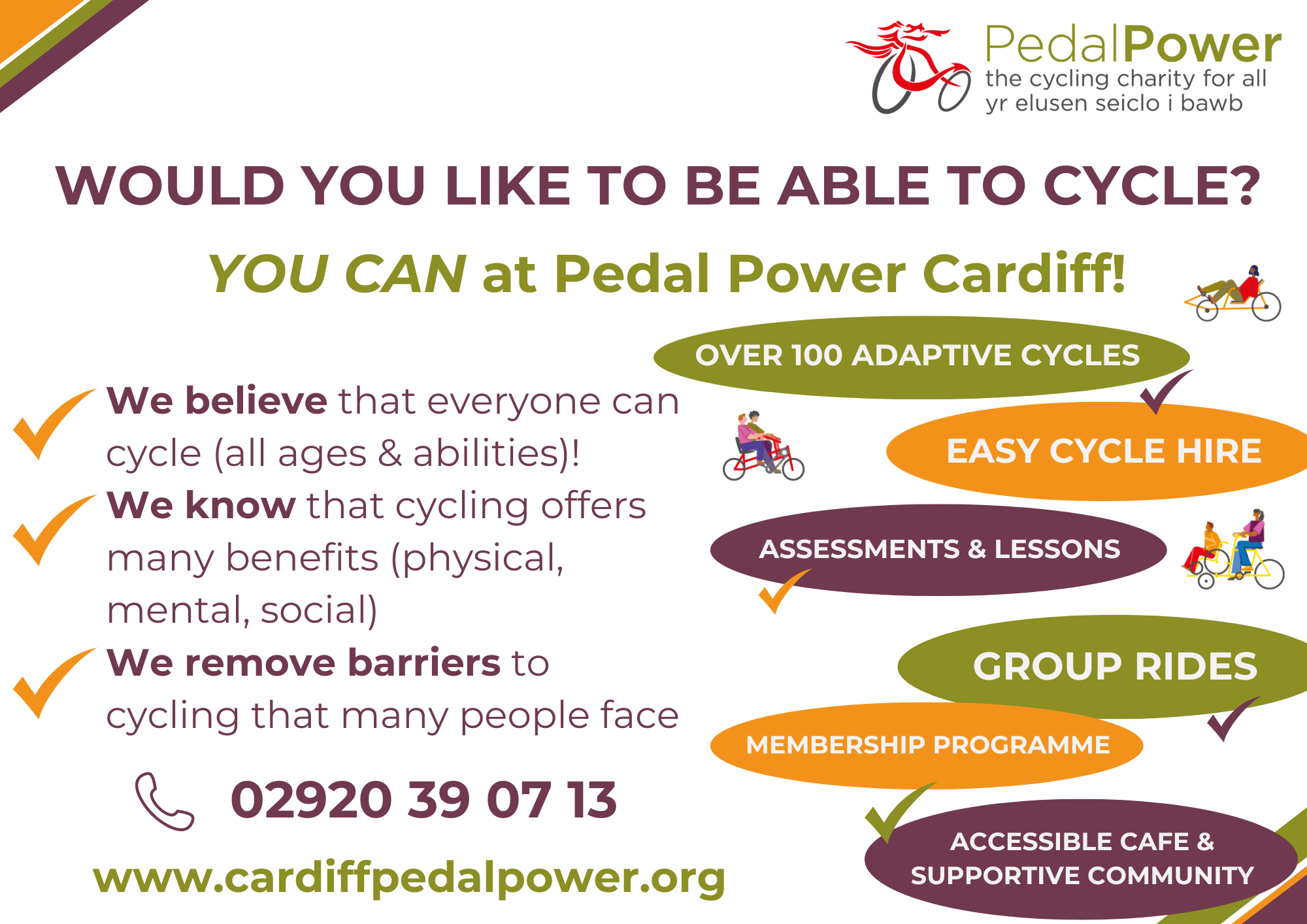 Pedal Power - Cardiff South Wales Cluster